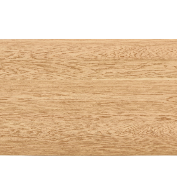 BT April Metal Leg Timber Veneer Top Dining Table – Triplejfurniture