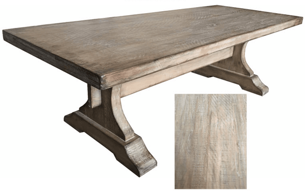 MF Chapel Recycled Oregon Timber Dining Table – Triplejfurniture