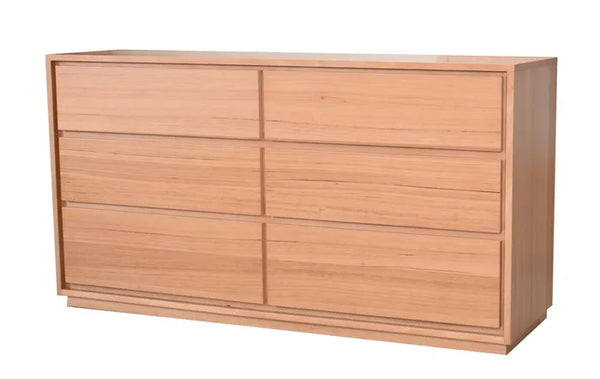 MD Moni Solid Timber Low Chest with 6 Drawers – Triplejfurniture